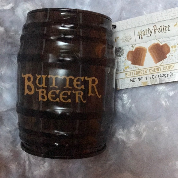Warner Bros. | Other | Harry Potter Butterbeer Chewy Candy In Barrel ...